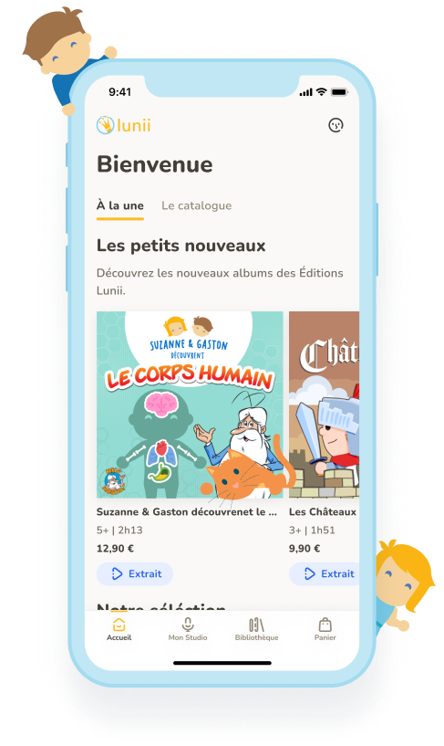 Qu'est-ce que l'application mobile Lunii ? – Lunii